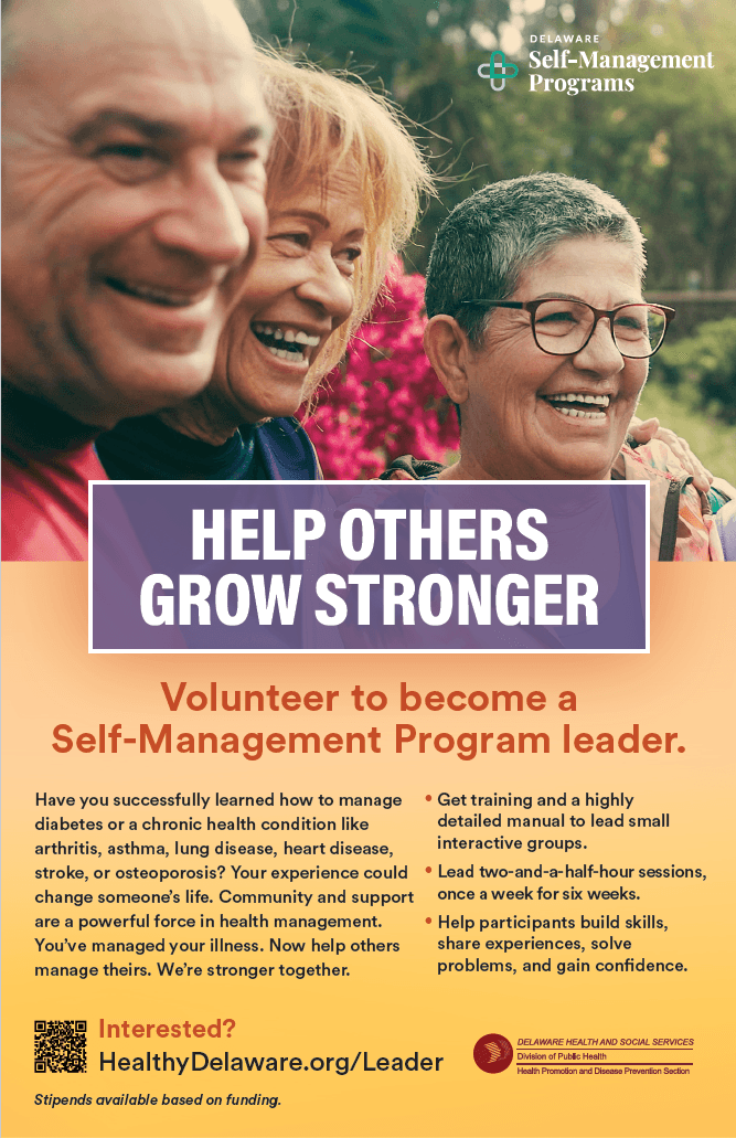 Healthy Delaware. Live a healthier life with our help.