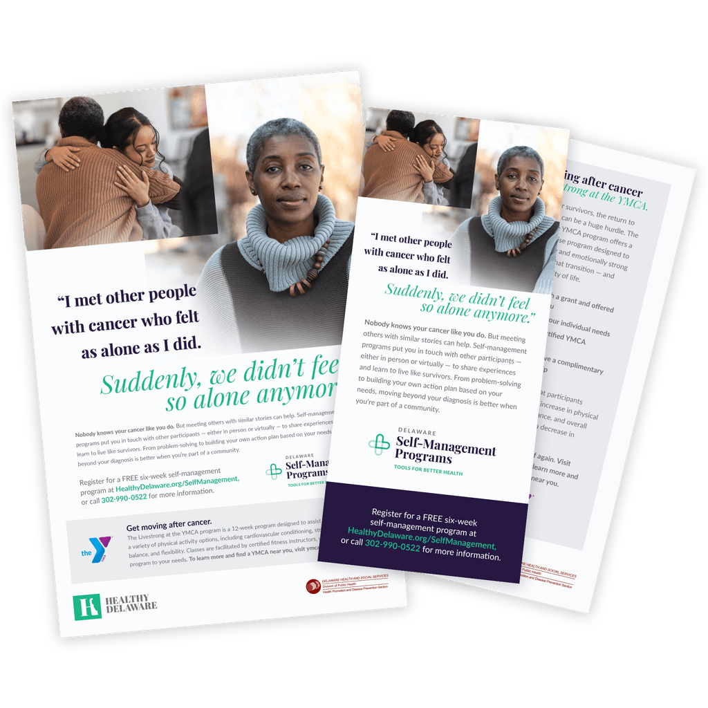 Healthy Delaware. Live a healthier life with our help.